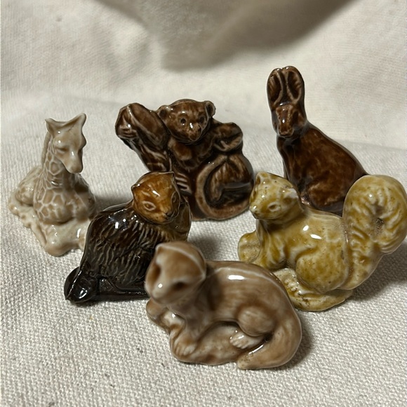 Wade England | Accents | Vintage Wade Red Rose Porcelain 6 Figures ...